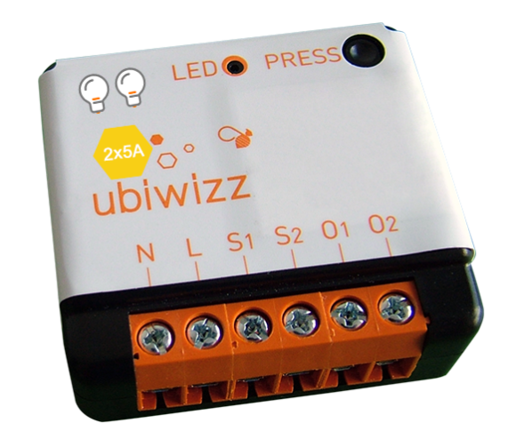 Micro module éclairage radio encastrable Enocean | Leroy Merlin