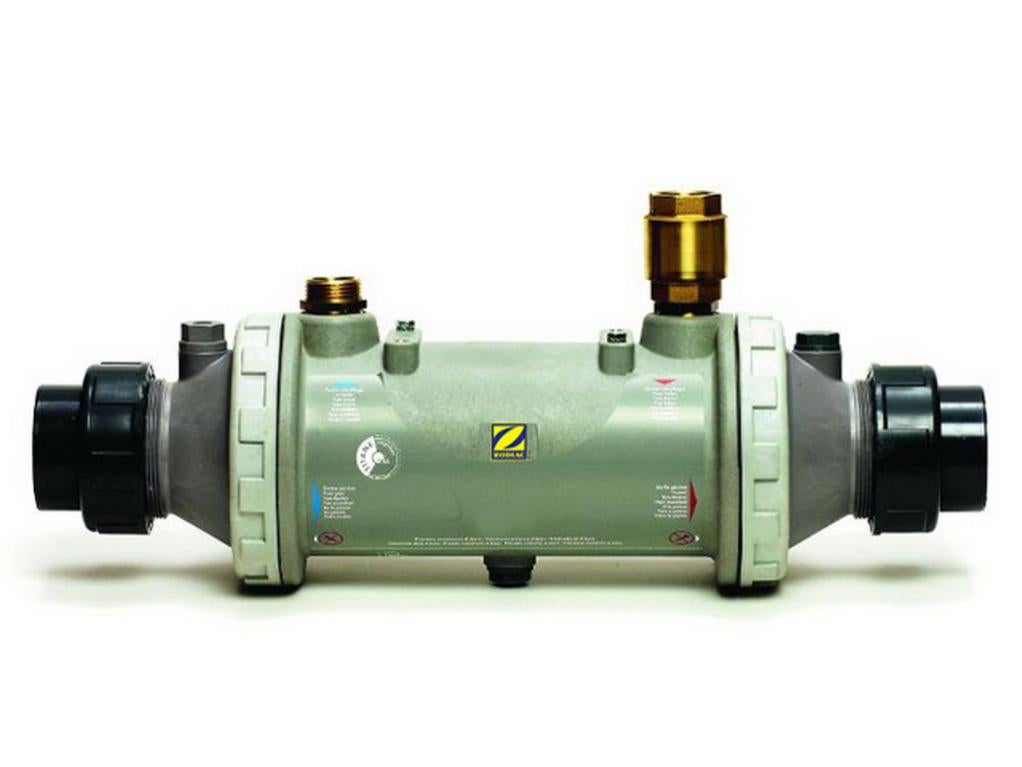 Echangeur multitubulaire Zodiac HEAT LINE nu 40kW pour bassin jusqu'à ...