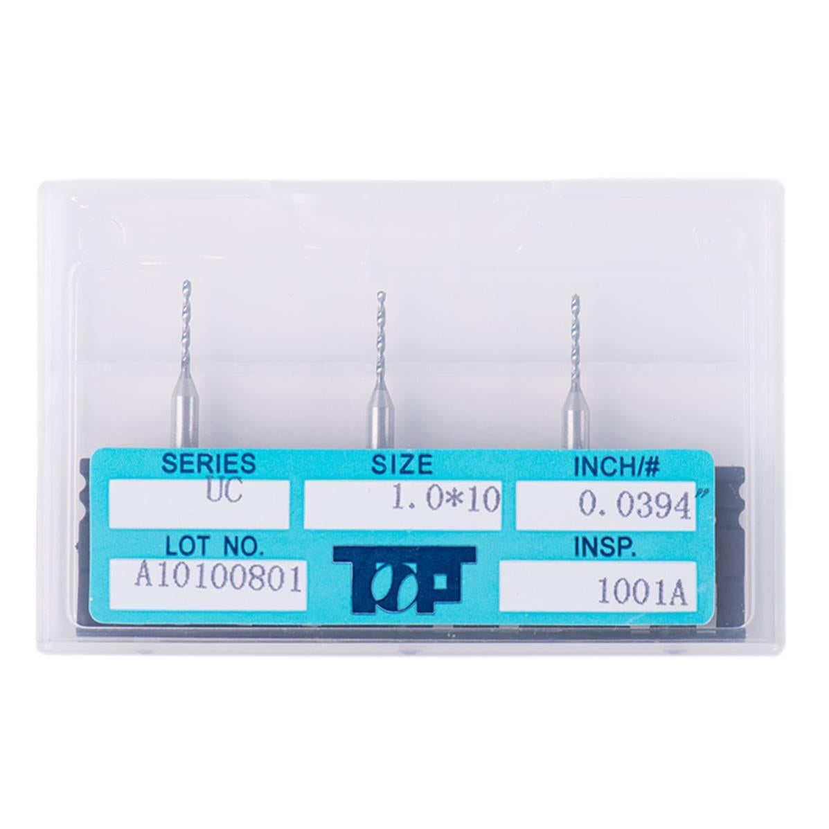 Fraises carbures (x3) - 1.0 mm - Multirex - diamtre : 1.0 mm | Leroy Merlin