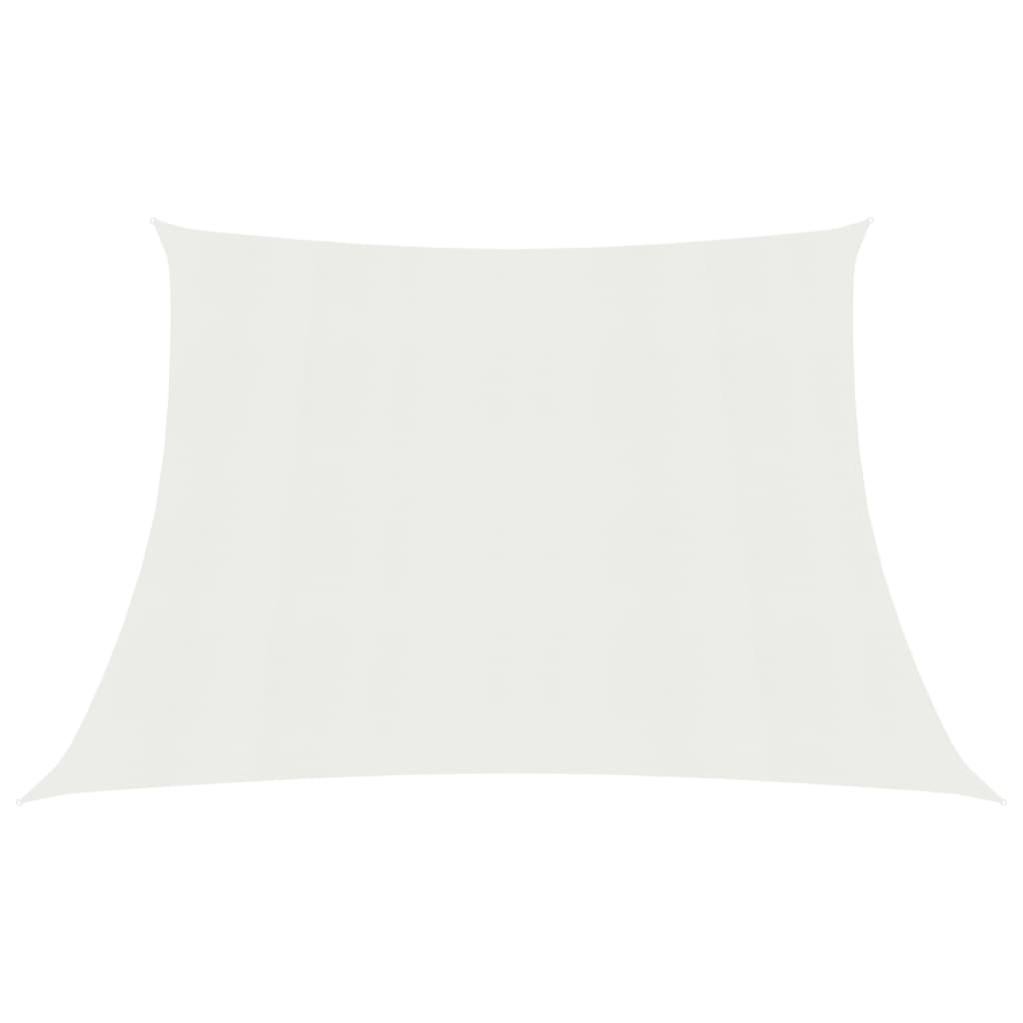 VidaXL Vela Parasole 160 g/m² Bianca 4/5x3 m in HDPE | Leroy Merlin