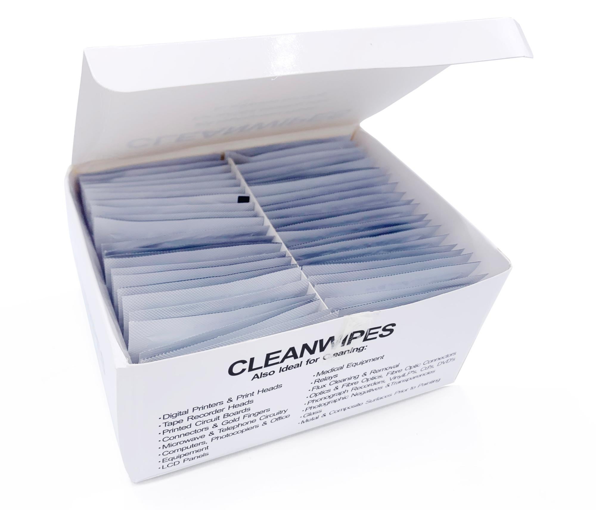 Elfcam® - Lot de 50 Papiers de Nettoyage de la Fibre Optique, pour La ...