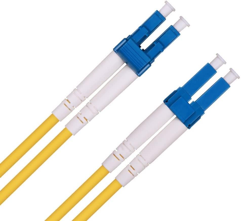Elfcam® - Cable a Fibre Optique OS2 LC/UPC a LC/UPC Monomode Duplex 9 ...