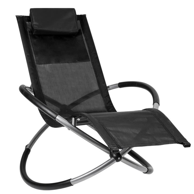 Sedia da sedia da giardino lungo 180 kg maxi sedia lunga con dondolo ...