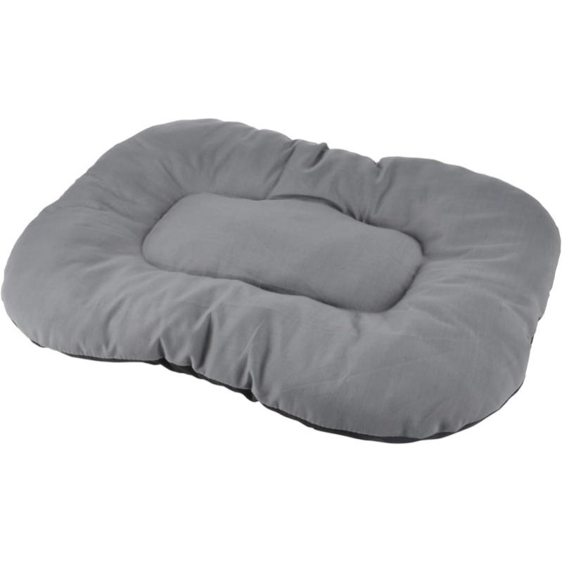 Coussin flocon rectangle réversible - Gris/Noir - L 69 x l 52 cm ...