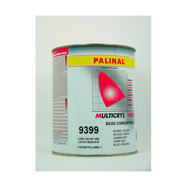 PALINAL 900.9399 MULTICRYL BASE PASTELLO ROSSO SCURO LITRI 1 | Leroy Merlin