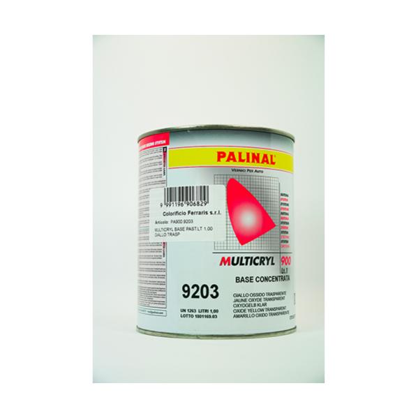 Palinal 900.9203 MULTICRYL BASE PASTEL JAUNE 1 LITRE CLAIR | Leroy Merlin