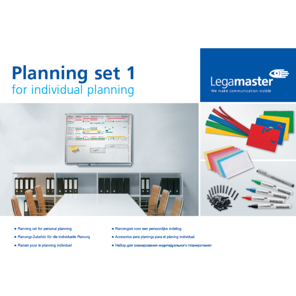 Planningset 1 - set voor persoonlijke indeling van whiteboards en ...