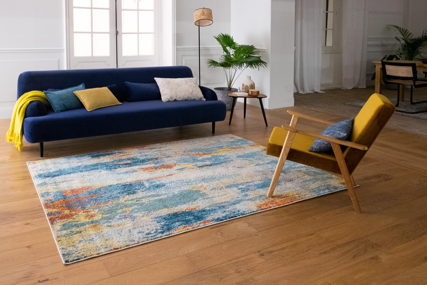 Tapis de salon - vintage - Anatolia - 200x290cm - Multicouleur | Leroy ...