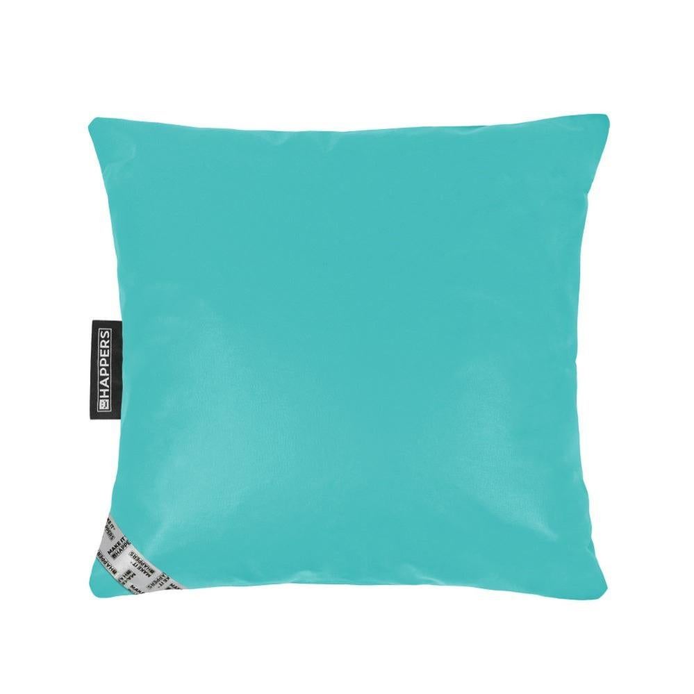 Cuscino in similpelle per esterni Turchese Happers 60x60 | Leroy Merlin