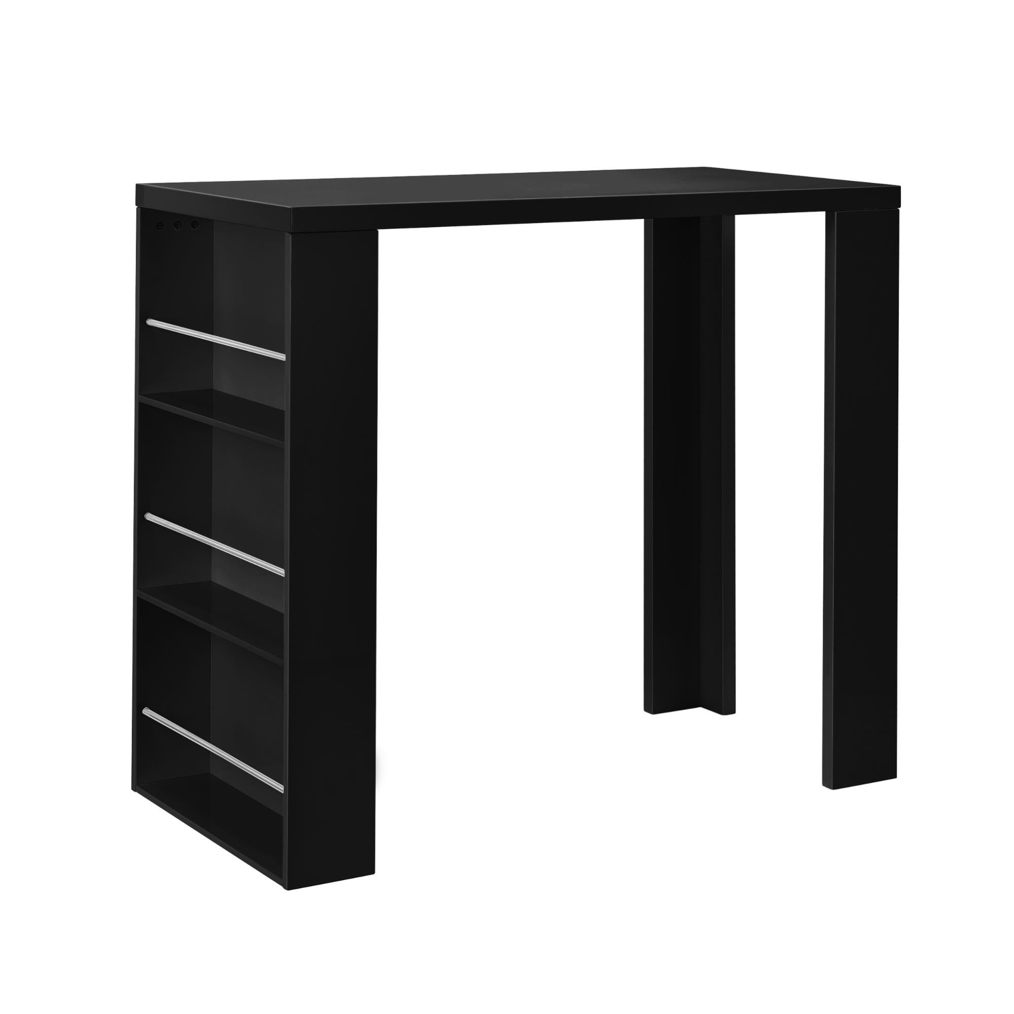 [en.casa] Bancone Bar con 3 Mensole 54 x 13,8 x 32,8 cm Tavolo Bar MDF ...