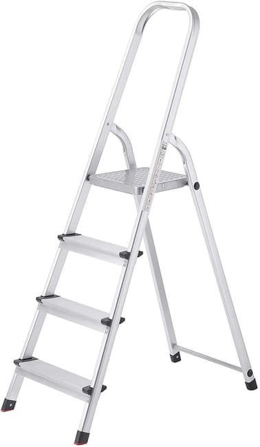 Échelle alu 4 marches en aluminium antidérapant 143 cm 12_0000472 ... Échelle alu 4 marches en aluminium antidérapant 143 cm 12_0000472 ...
