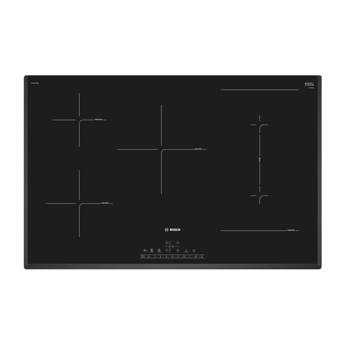 Plaque à Induction BOSCH PVW851FB5E 52 cm 80,2 cm 7400 W | Leroy Merlin