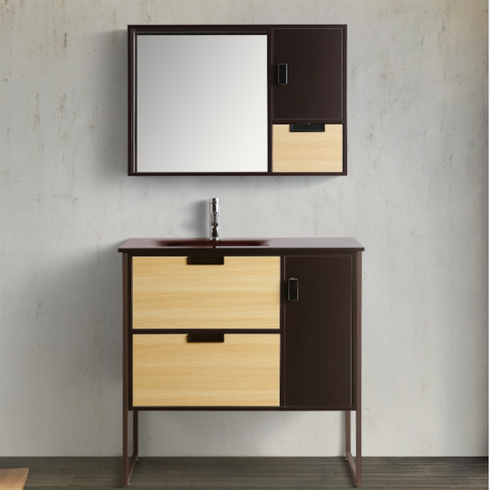 Mobile Arredo Bagno Cartesio 90 cm Sospeso Moderno Contemporaneo ...
