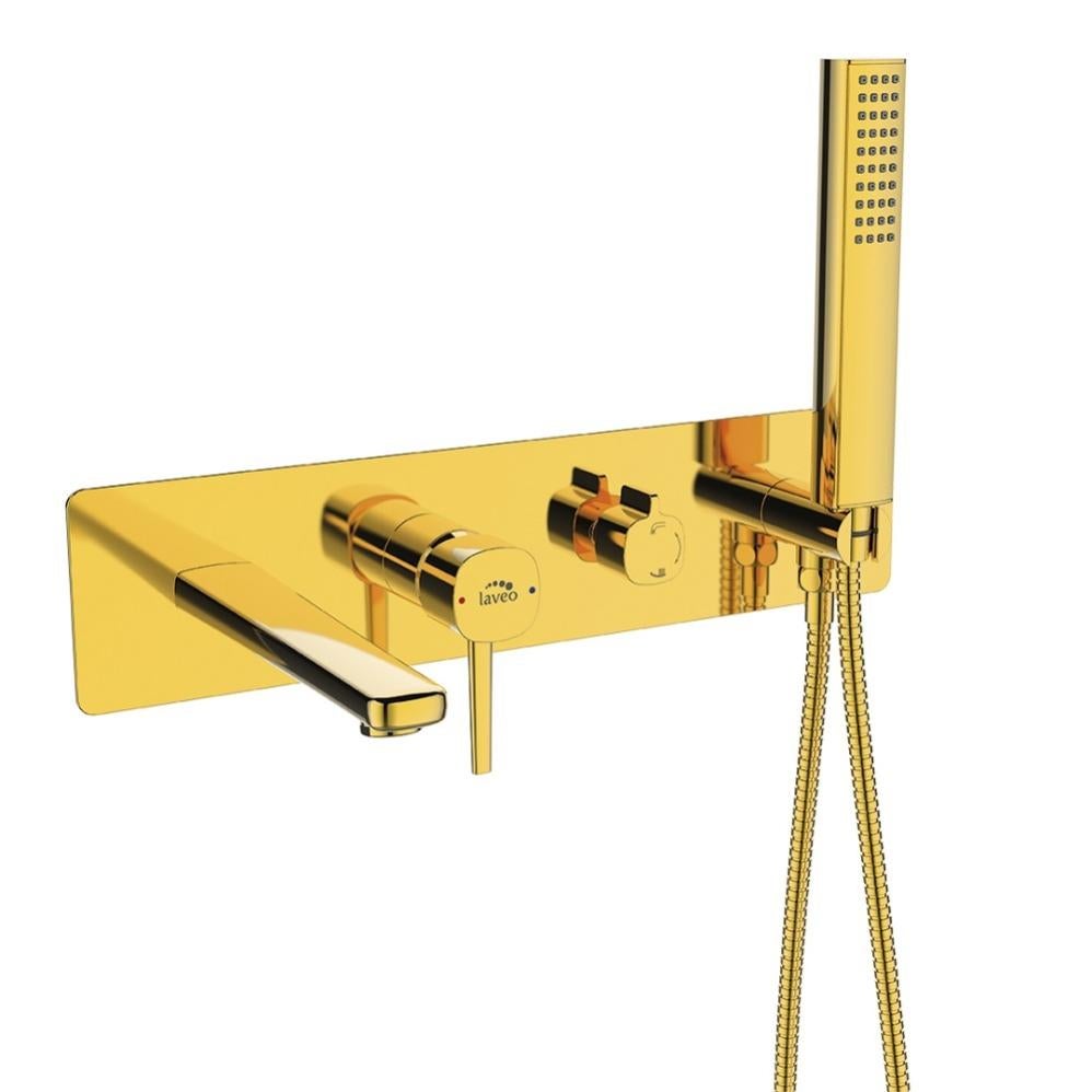 Miscelatore incasso doccia Pola, colore: oro | Leroy Merlin