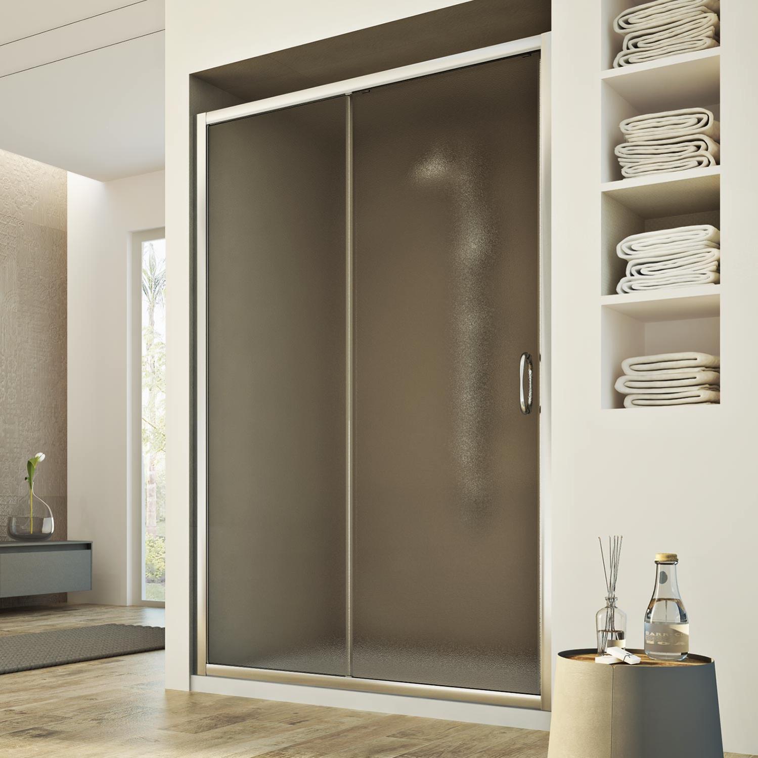 Porta Doccia 150CM H185 stampato C mod. Replay 1 Anta | Leroy Merlin