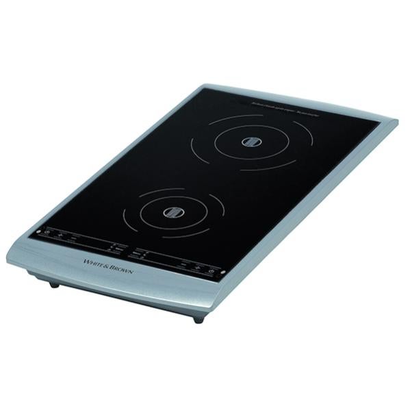 Table de cuisson à induction posable 2 feux 1600w+1300w - White And ...