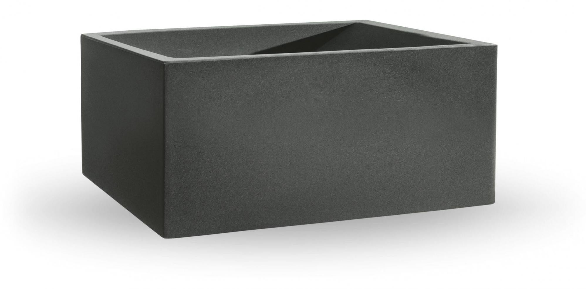 Cassetta in resina "Cosmos" 80 cm. Antracite | Leroy Merlin