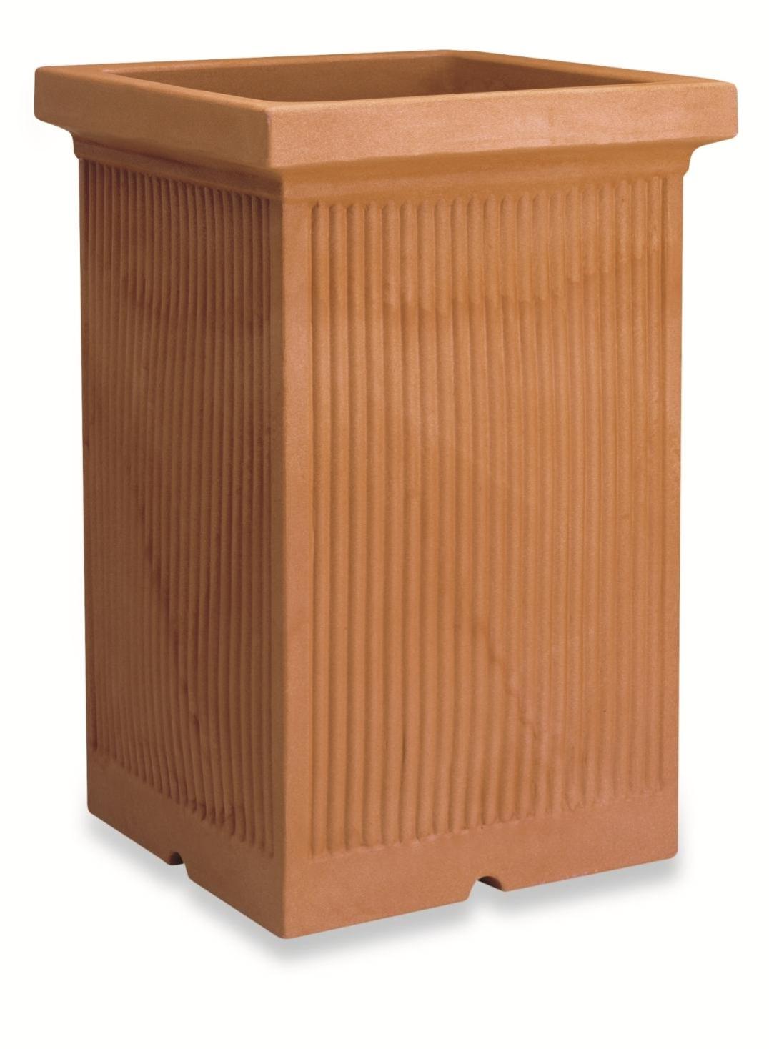 Pilone alto Resina Millerighe 41 cm. Anticato | Leroy Merlin