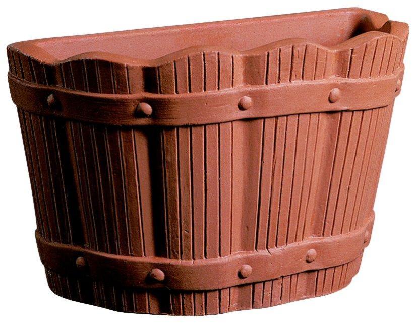 Gerla a Botte in resina 39 cm. Terracotta | Leroy Merlin