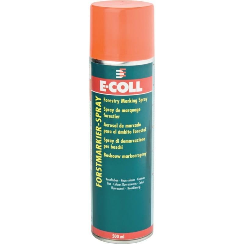 Spray de marquage forestier 500ml brillant vert E-COLL (Par 6) | Leroy ...