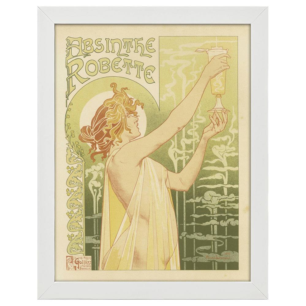 Affiche Artistique Vintage Absinthe Robette cm. 50x70 | Leroy Merlin
