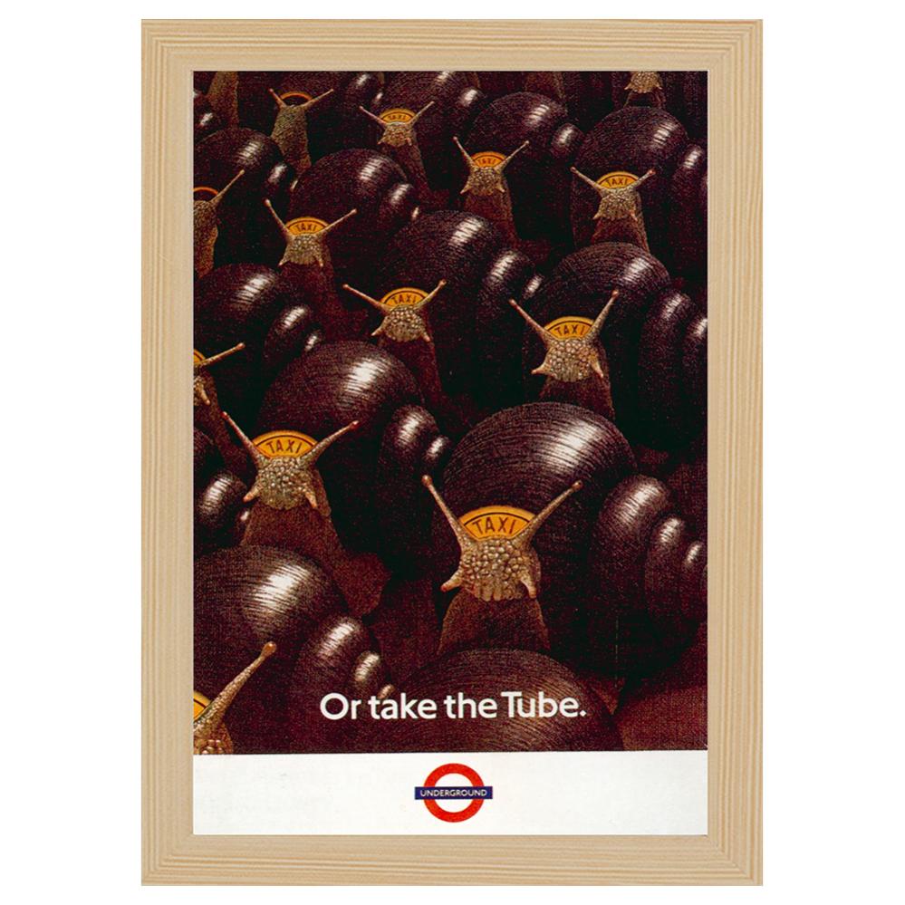 Poster Metropolitana di Londra - 1987 Or Take The Tube cm. 40x60 ...