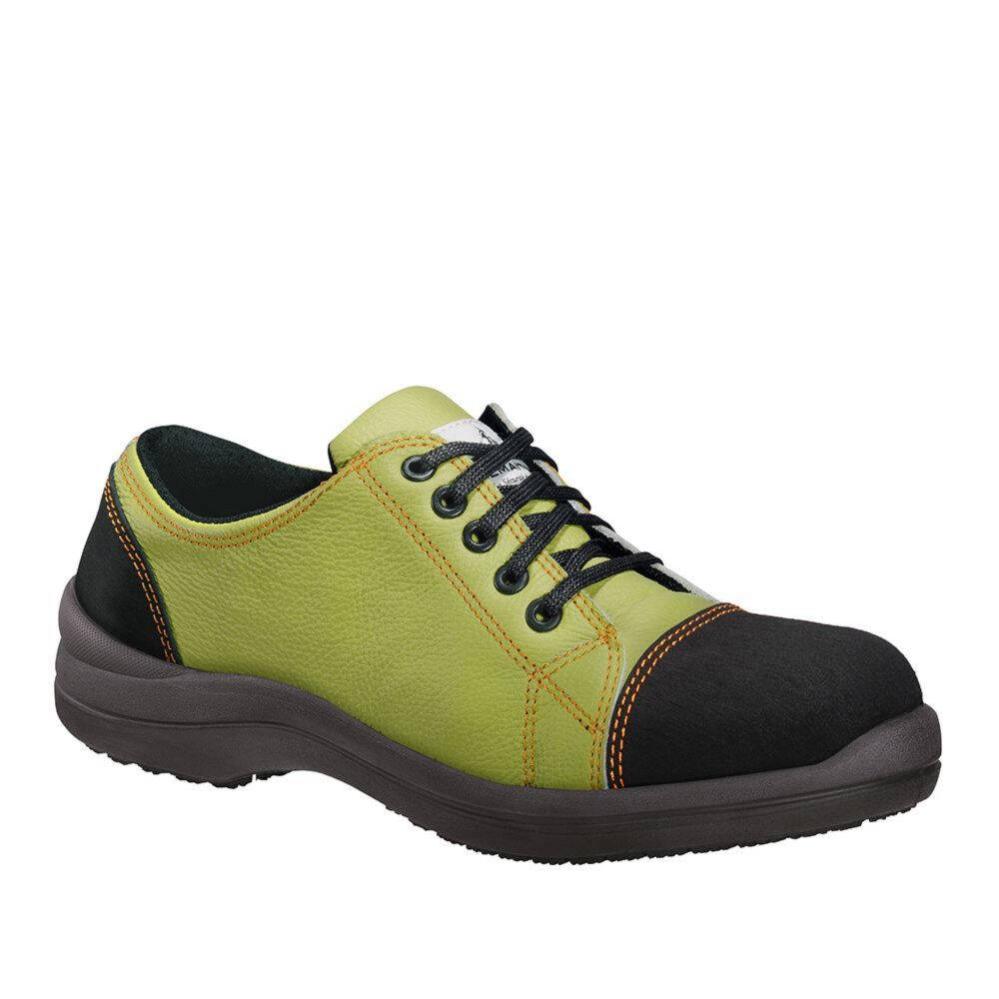 Chaussure de sécurité basse femme Lemaitre S3 Libert'in SRC Vert / Noir ...