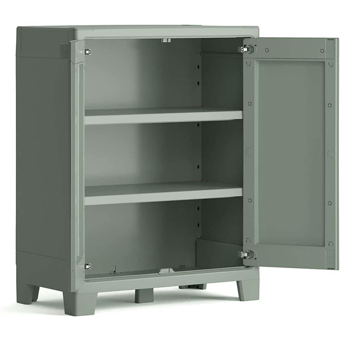 Armario Keter Planet Outdoor Bajo 80x44x100 cm | Leroy Merlin