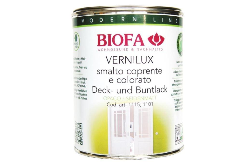 BIOFA 1115 smalto naturale opaco bianco per interni 2,5 l | Leroy Merlin
