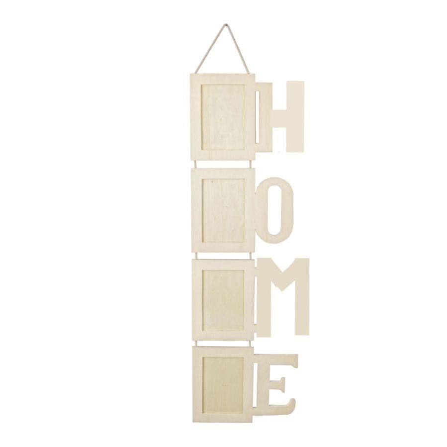 Portafoto muro balsa home multiplo 4p cm29xh95x1 | Leroy Merlin