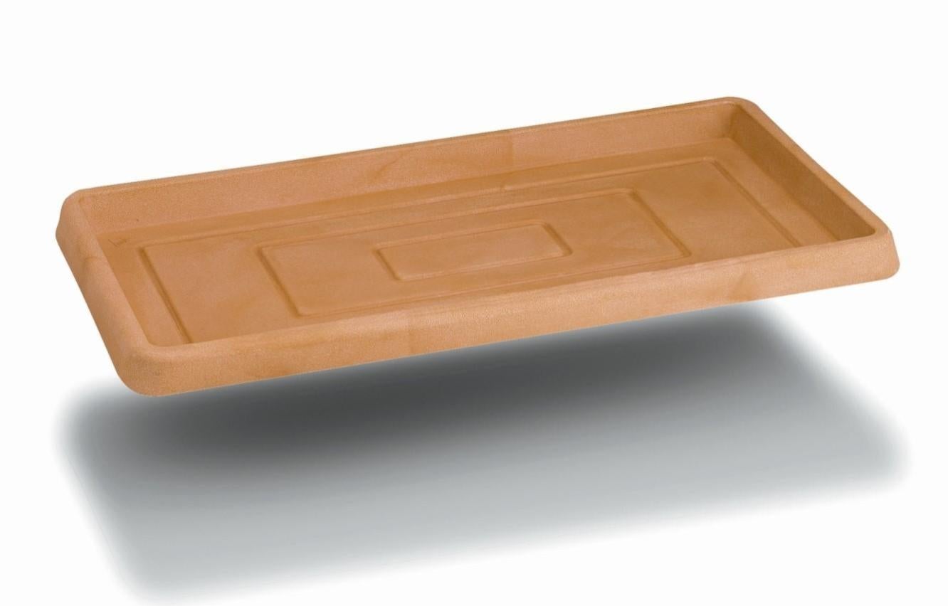 Sottovaso Rettangolare in Resina 70 cm. Greystone | Leroy Merlin