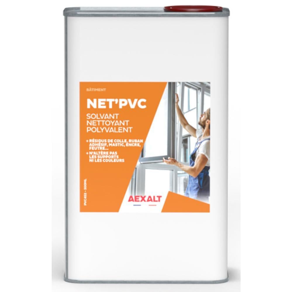 Solvant nettoyant polyvalent Net'PVC flacon de 500ml - AEXALT - PVC452 ...