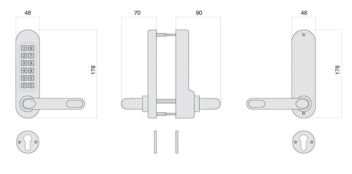 Verrou JOKEY série 1000 - LOKOD - 28106-J | Leroy Merlin