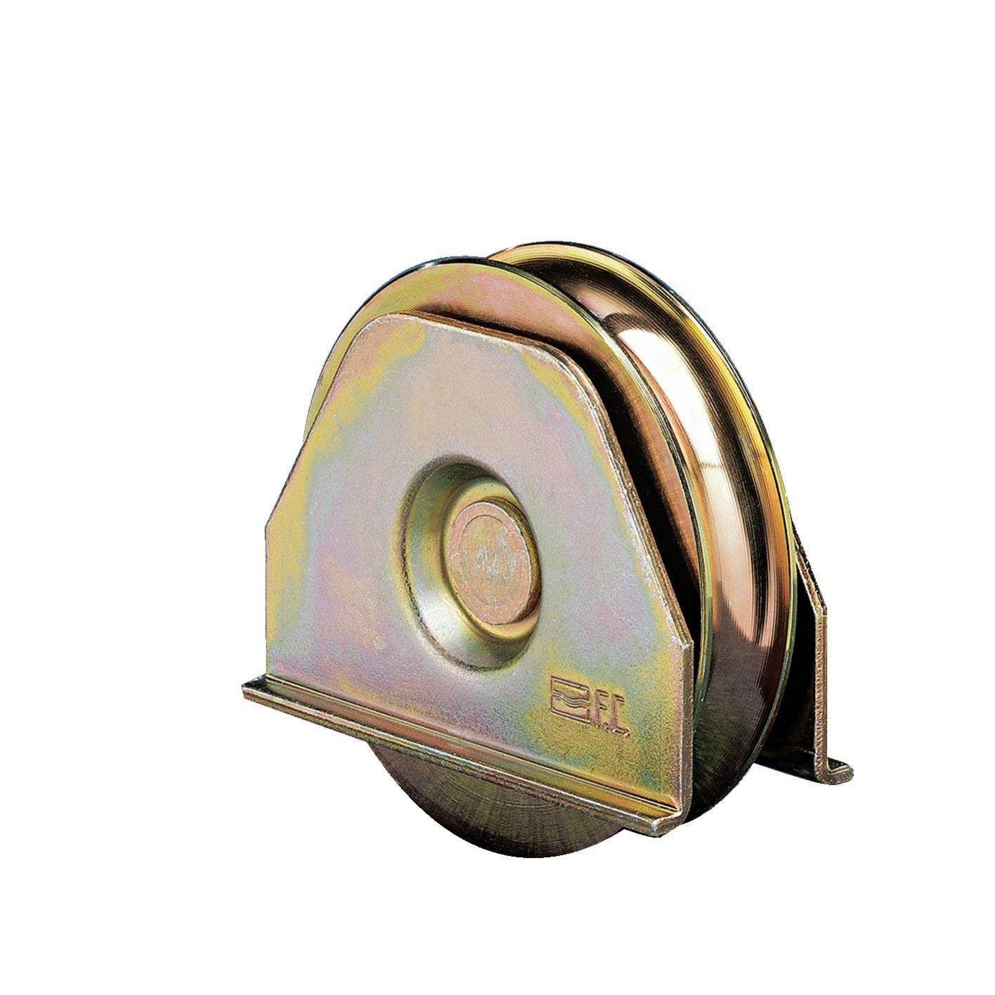 Ruota Per Cancelli Gola A 'v' Art.330v Ø 140 Comunello 2 Pz | Leroy Merlin