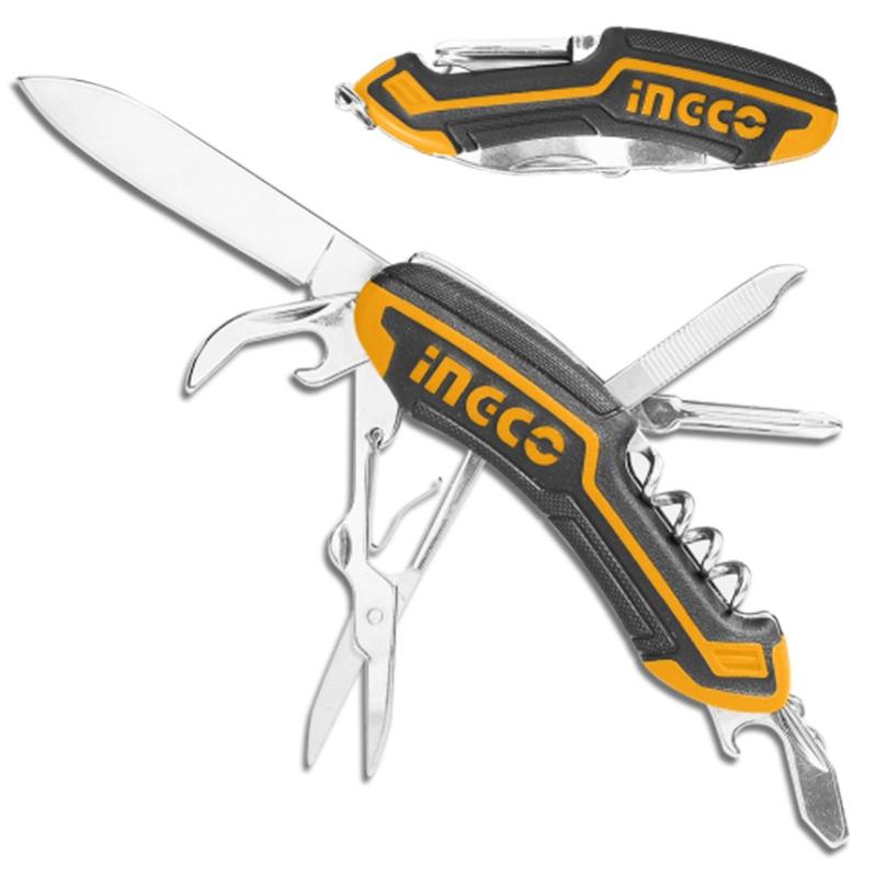 Coltello multiuso 10 funzioni - Ingco HMFK8108 | Leroy Merlin