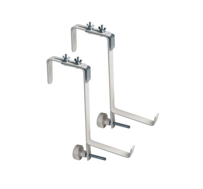 Staffe per Fioriera da Balcone Mosaic Flowerbox 40 Adjustable Brackets ...