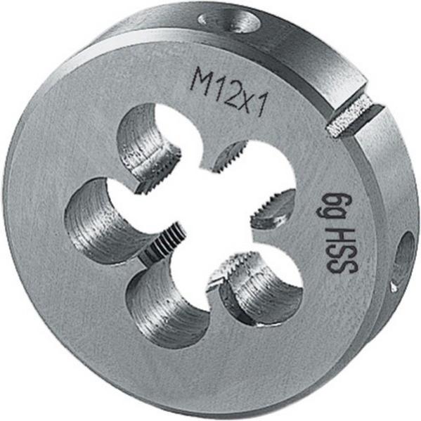 Filière métrique à pas fin, HSS, Filetage : M22, Pas 1,50 mm, Ø ...