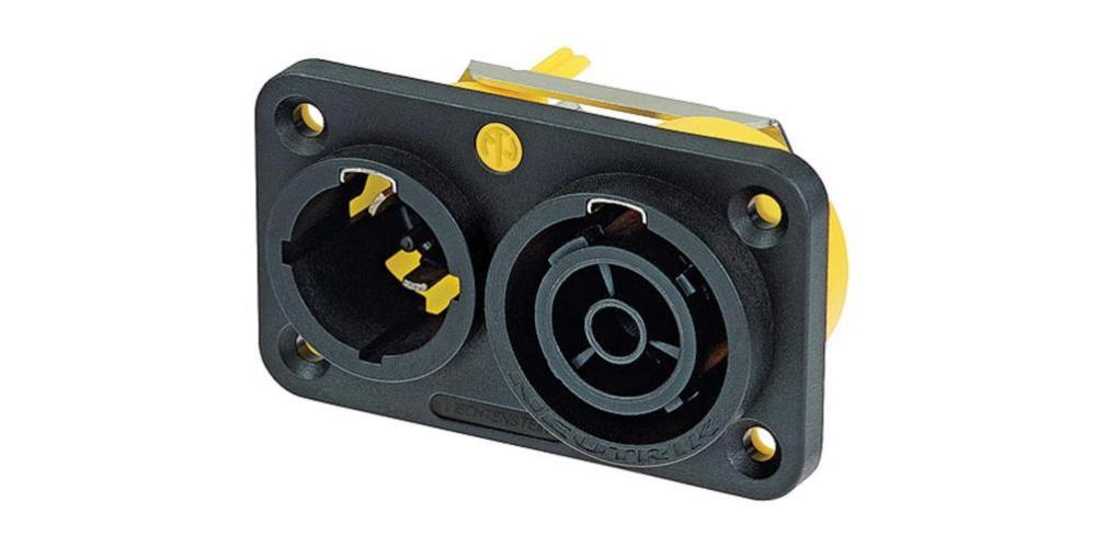 Neutrik - POWERCON TRUE1 16 A, MAINS CHASSIS DUPLEX | Leroy Merlin
