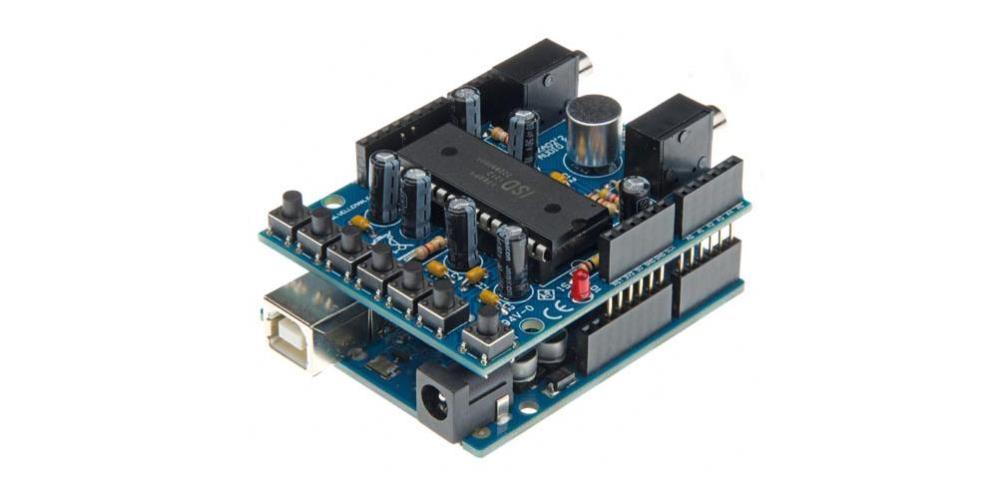 Whadda RECORDING AUDIO SHIELD FOR ARDUINO® | Leroy Merlin