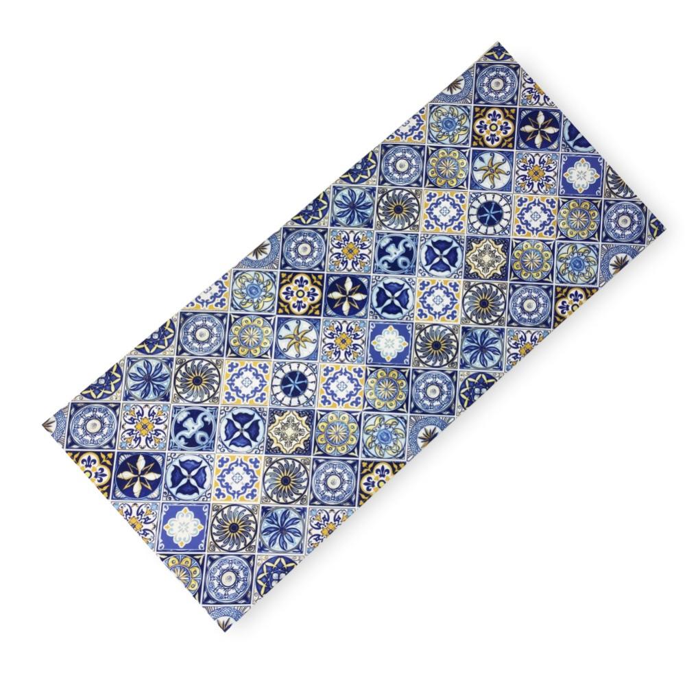 Tapis De Passage Pour Cuisine Tapis De Passage Antidérapant Majolique Fabriqué En Italie Cm