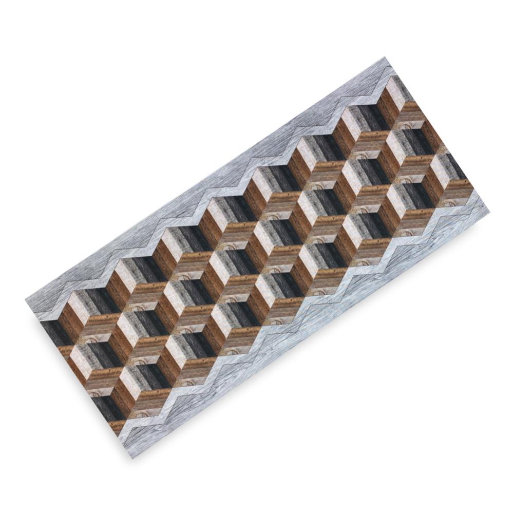 TAPIS Kitchen Runner Passatoia Géométrique Anti-Slip Made in Italy Cm ...