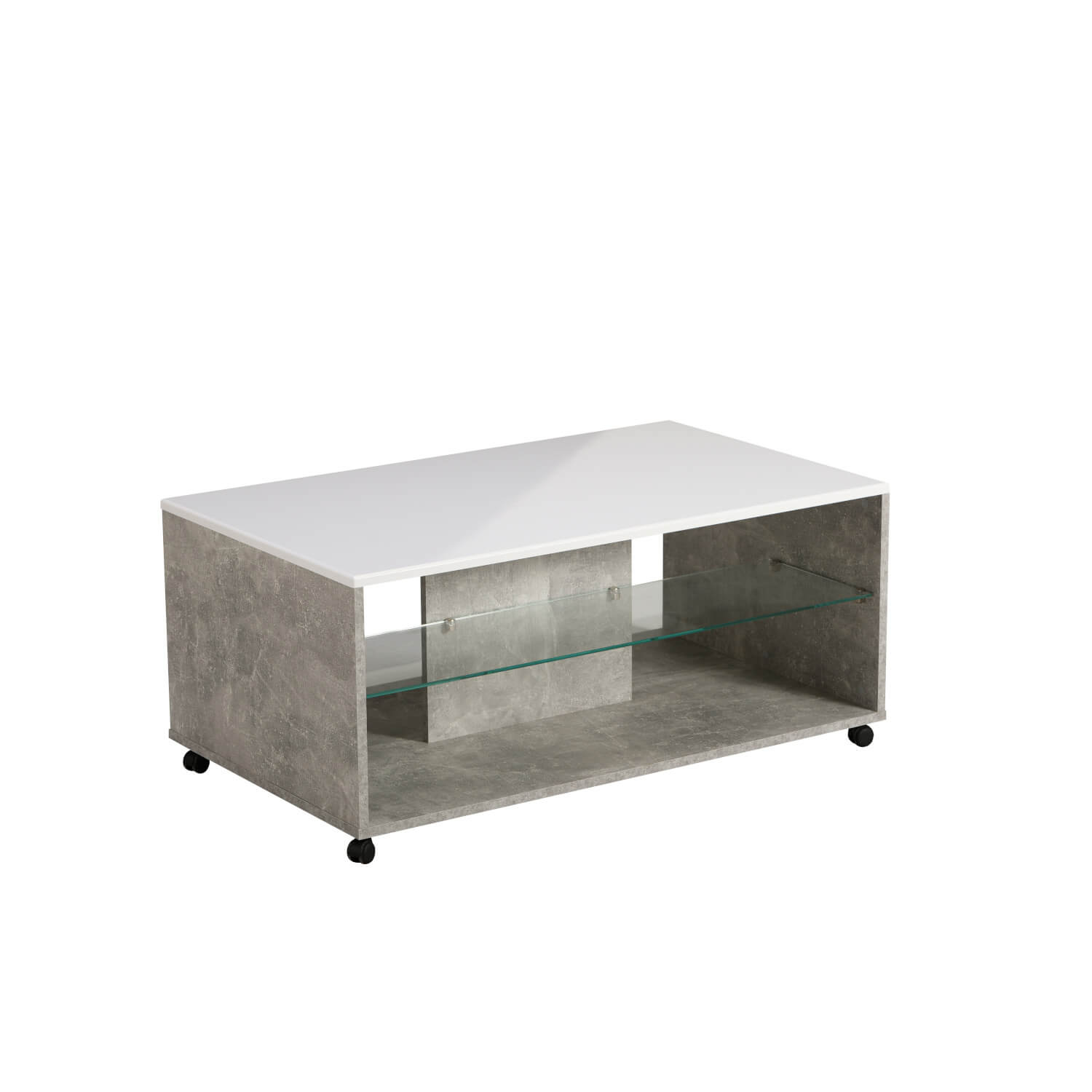 TAVOLINO ITALY CEMENTO CM.101X60 H45 | Leroy Merlin