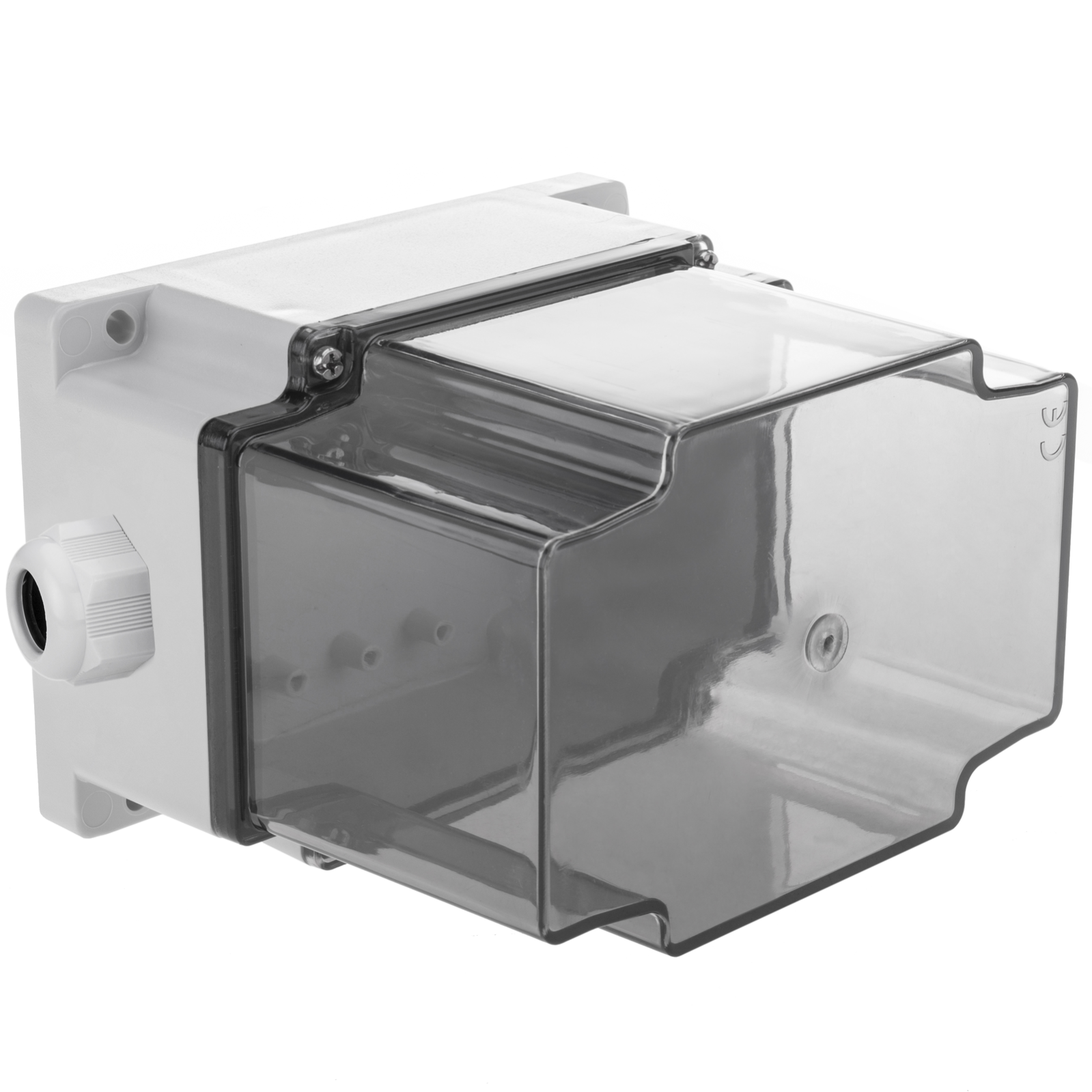 Scatola di derivazione superficie rettangolare trasparente IP66 esente ...