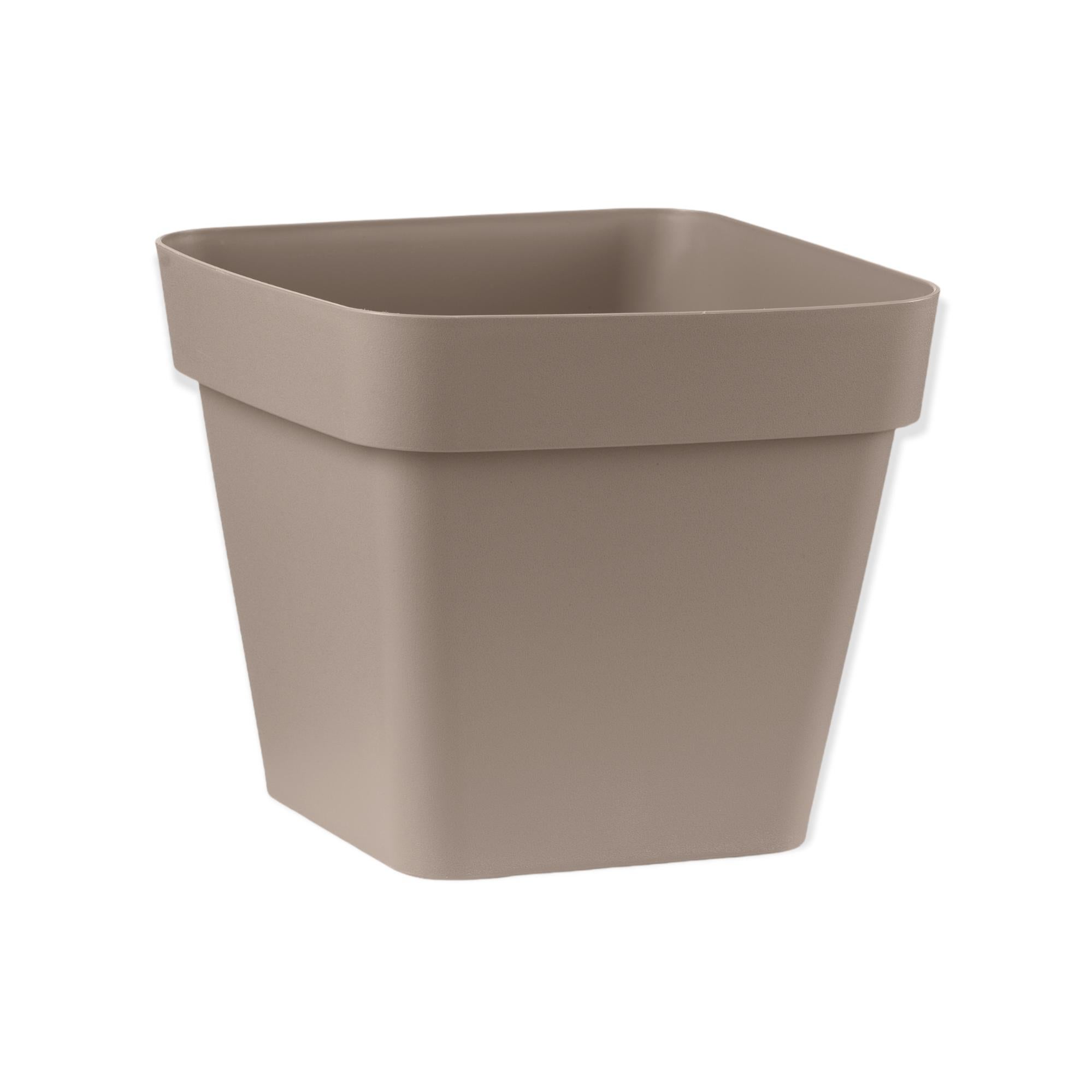 VASO QUADRATO FIORIERA QUADRATA plastica forte 24 cm MADE IN ITALY ...