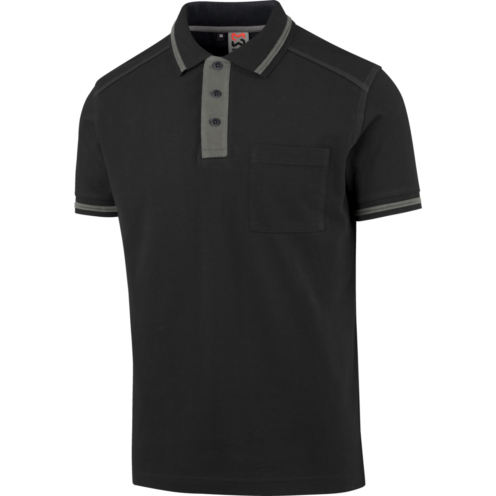 Polo de travail Classic Würth MODYF Noir Gris - Taille XL | Leroy Merlin
