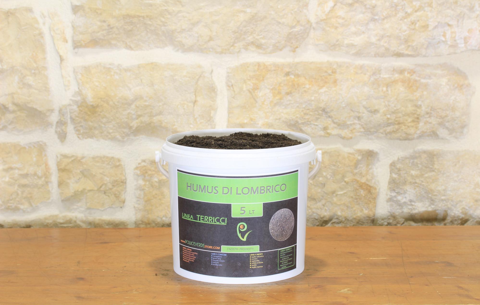 Humus di lombrico - Agrilombrico in secchiello da 5 lt. | Leroy Merlin