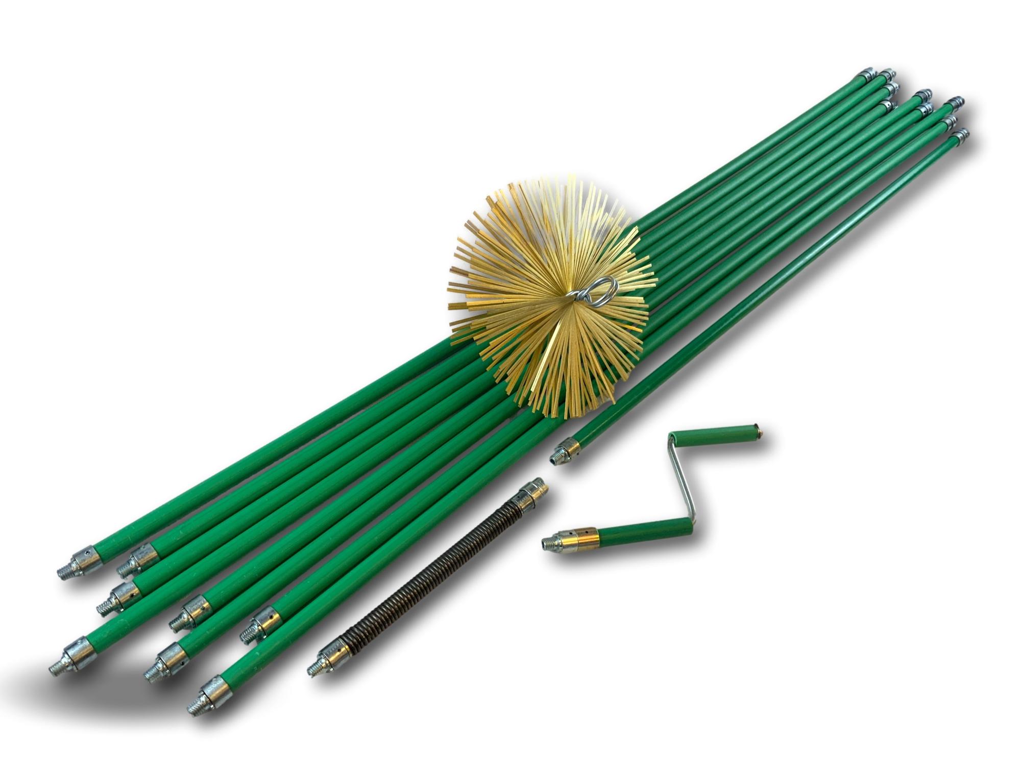 Kit ramonage rotatif long| kiblok | Hérisson acier autobloquant Ø 250 ...