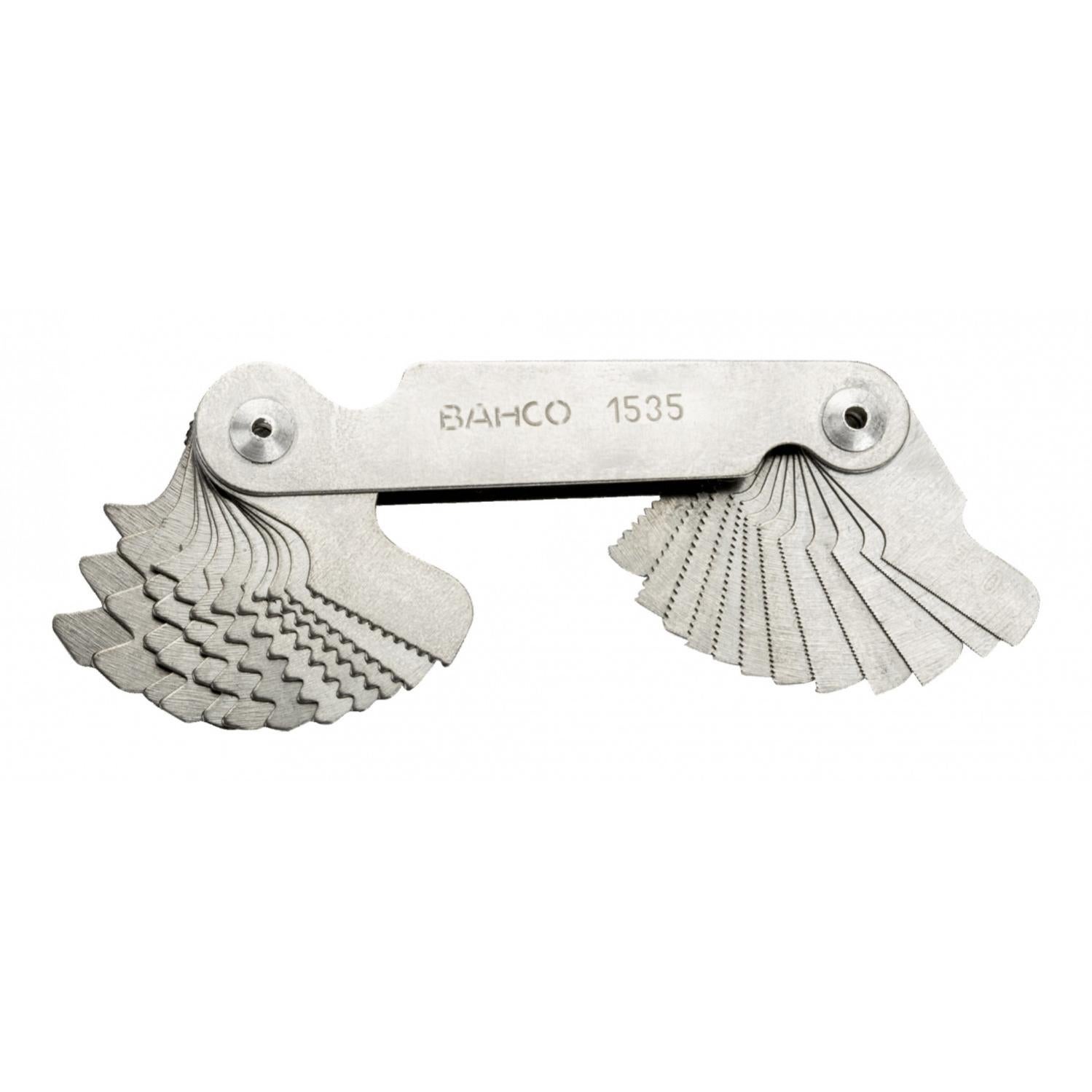 Jauge de filetage métrique 60° Bahco 1535 | Leroy Merlin