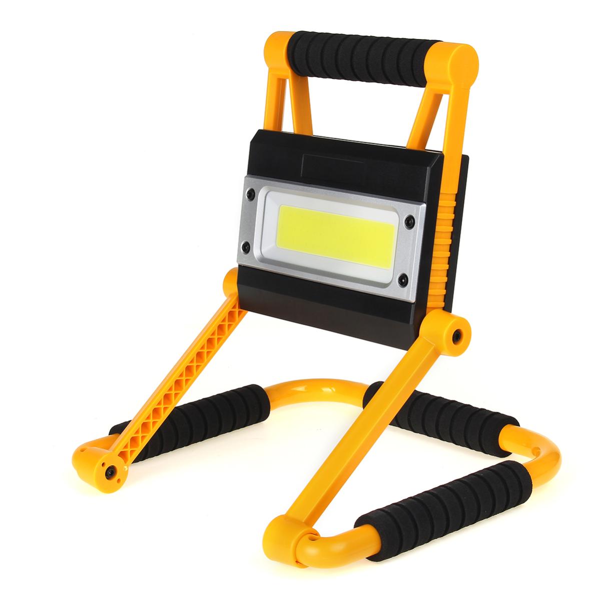 Projecteur LED sur batterie à poser COB 3.7V USB 149 x 215 x 320mm ...