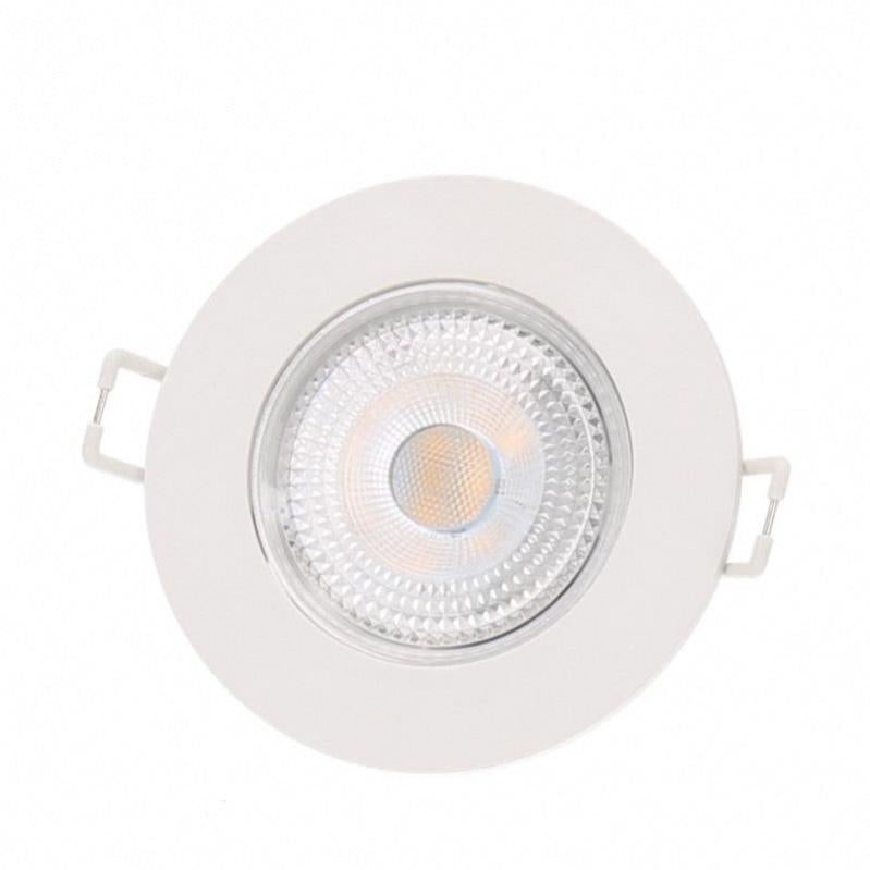 Foco empotrable LED redondo 5W Blanco - Blanco cálido 2300K - 3500K - SILAMP | Leroy Merlin